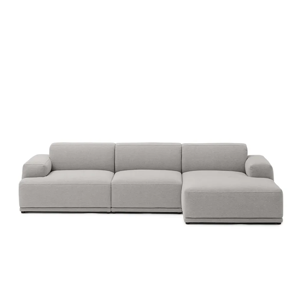 Muuto Connect Soft Modular Sofa / 3-Seater - Configuration 2 - Clay 12 | Köp från Hulténs